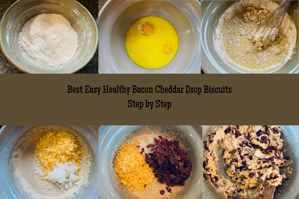 Best Easy Healthy Bacon Cheddar Drop Biscuits - dearmark23.com